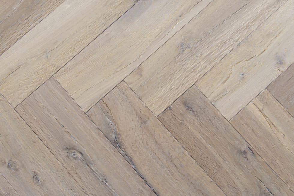Rustic Wooden Flooring Amazone Herringbone // Vienna Woods